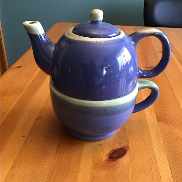 Vintage | Dining | Vintage Nantucket China Tea For One 97s Stoneware ...